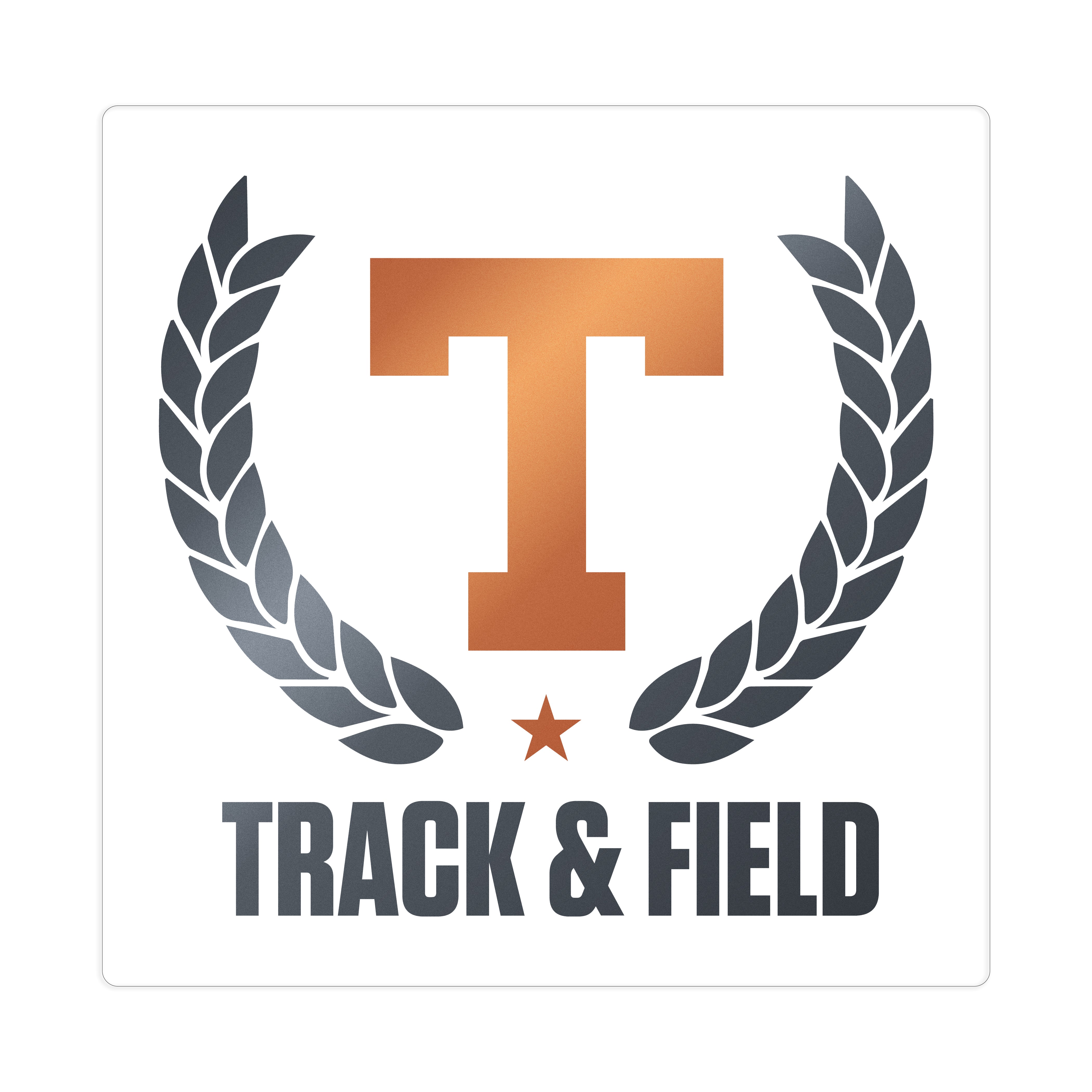 Track And Field Car Decal – UT T-Association Store